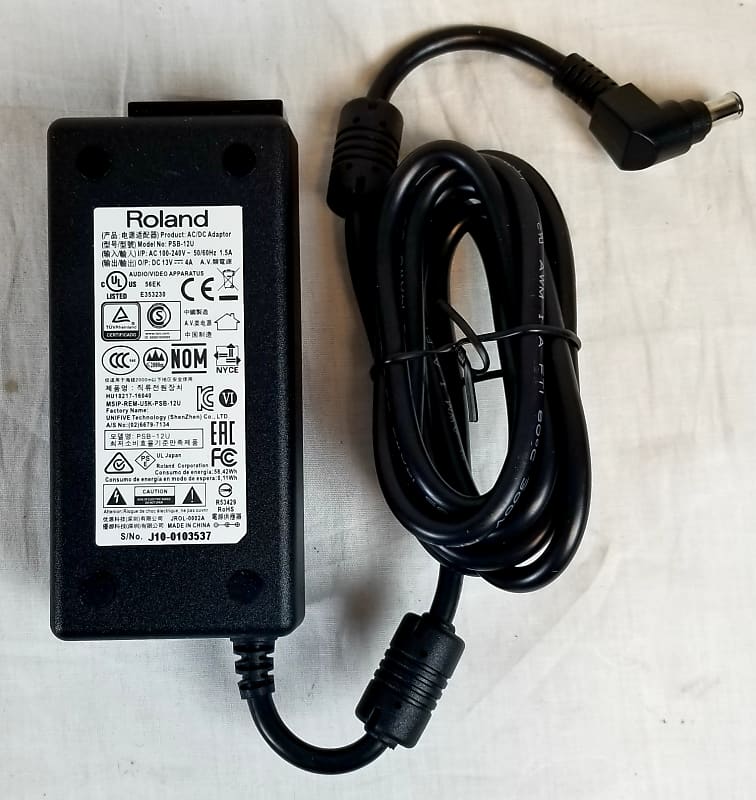 Roland PSB-12U2 DC13V 4A Center Positive Power Adaptor for | Reverb