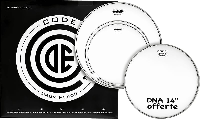 Code Drumheads TPGENCTDS | Reverb