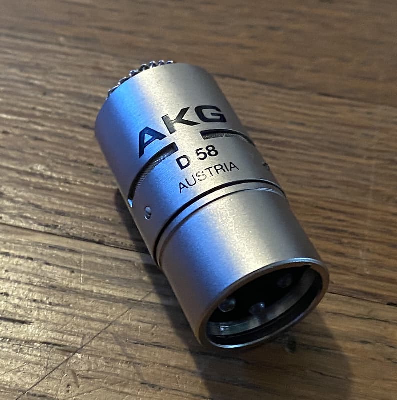 AKG D58 Hyper-Cardioid Dynamic Microphone. Talkback Mic. | Reverb
