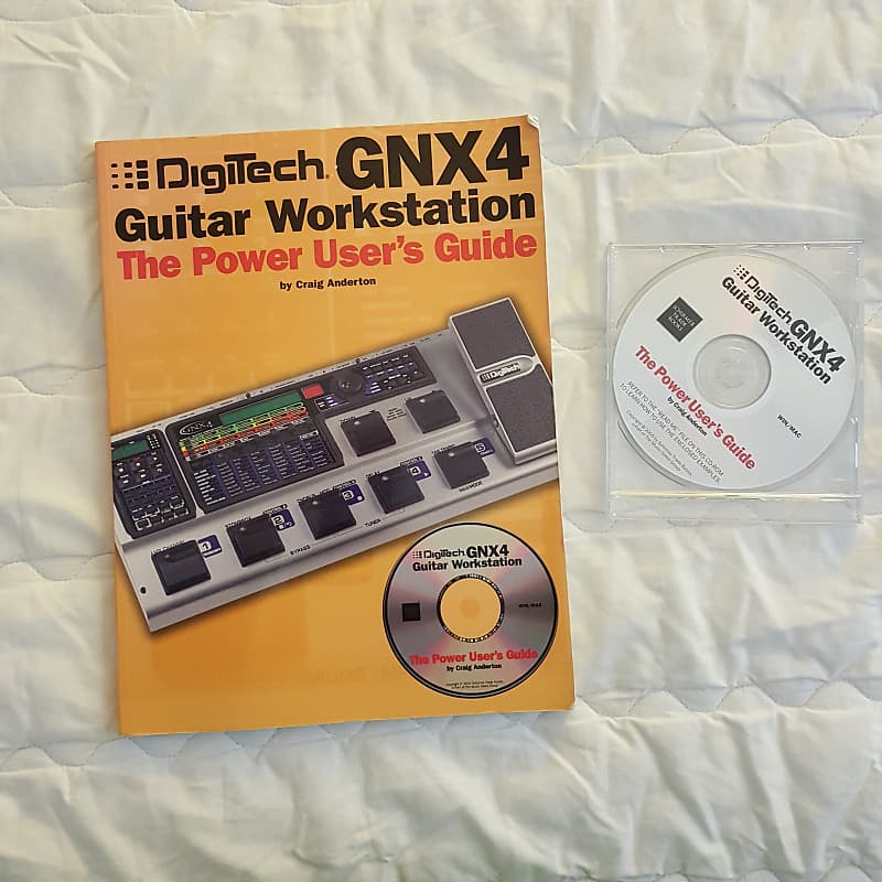 Digitech GNX4 Power Users Manual Orange | Reverb