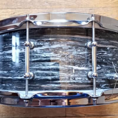 Magstar Custom Snare Drum Almost Vintage Black Oyster Pearl | Reverb