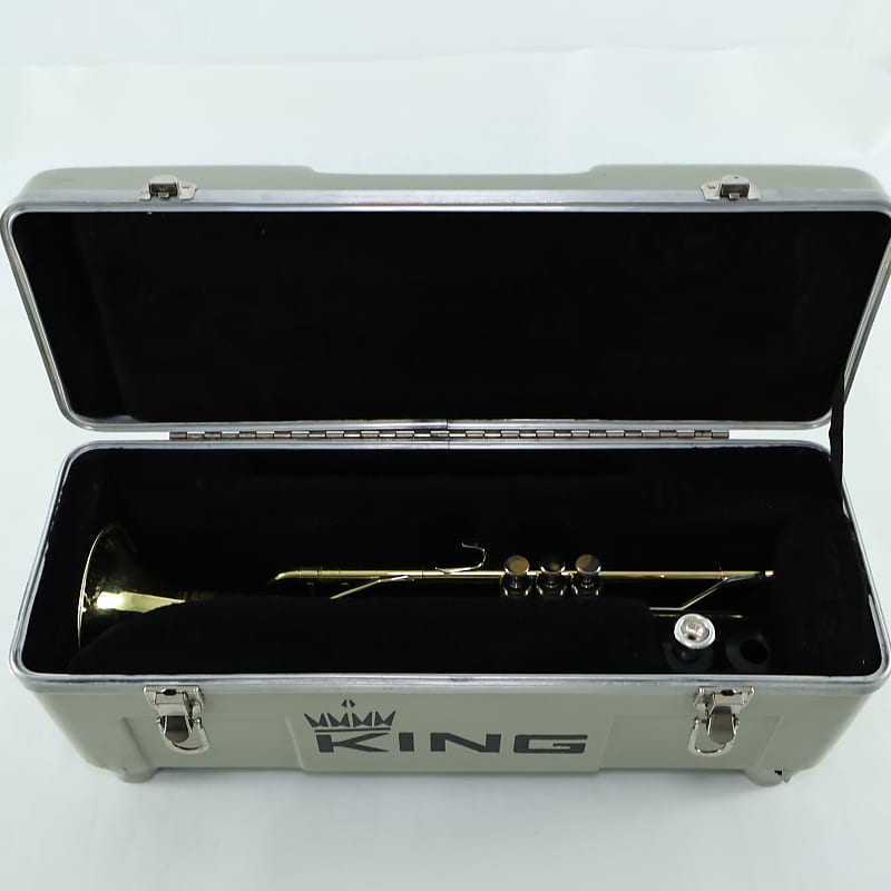 King Model K12 Professional Marching Bb Trumpet SN 416972 | Reverb