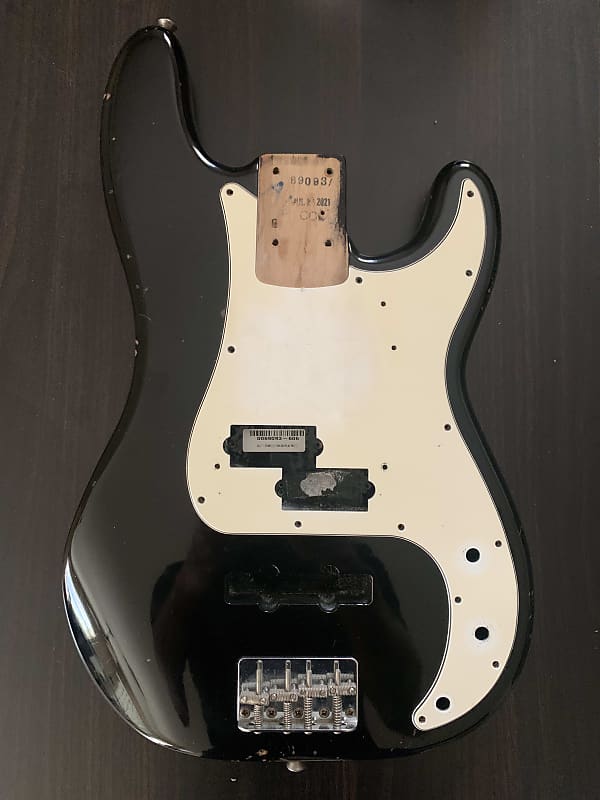 Fender Precision Bass Body USA Tony Franklin 2021 - Black | Reverb