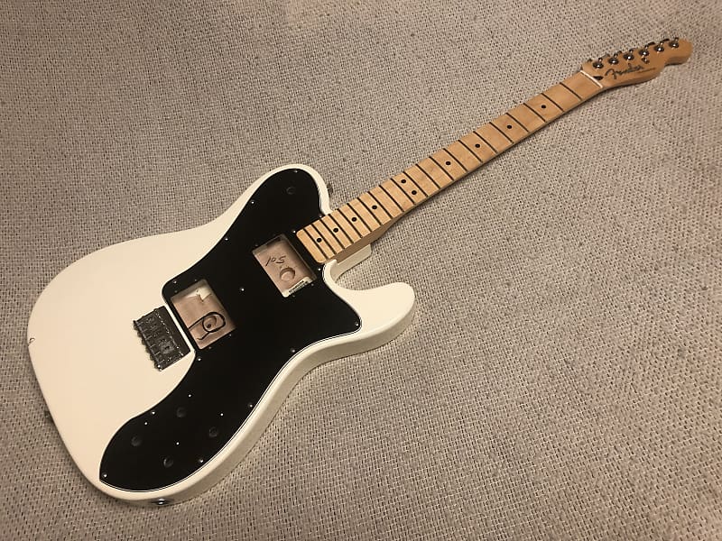 2011 Fender Telecaster Deluxe Husk Project White Needs | Reverb