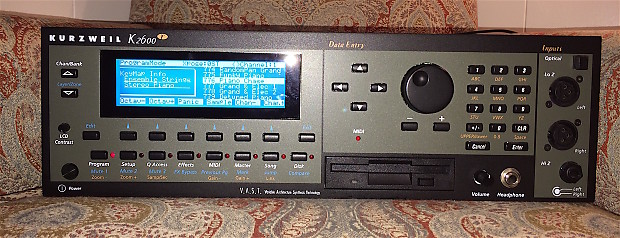 Kurzweil K2600 Rack K2600RS Low Use - Rare Manuals/Disks | Reverb