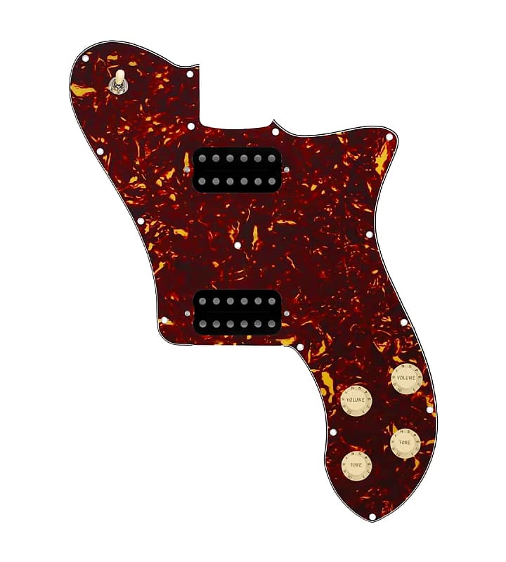 920D Custom 72 Deluxe Tele Loaded Pickguard With Uncovered | Reverb