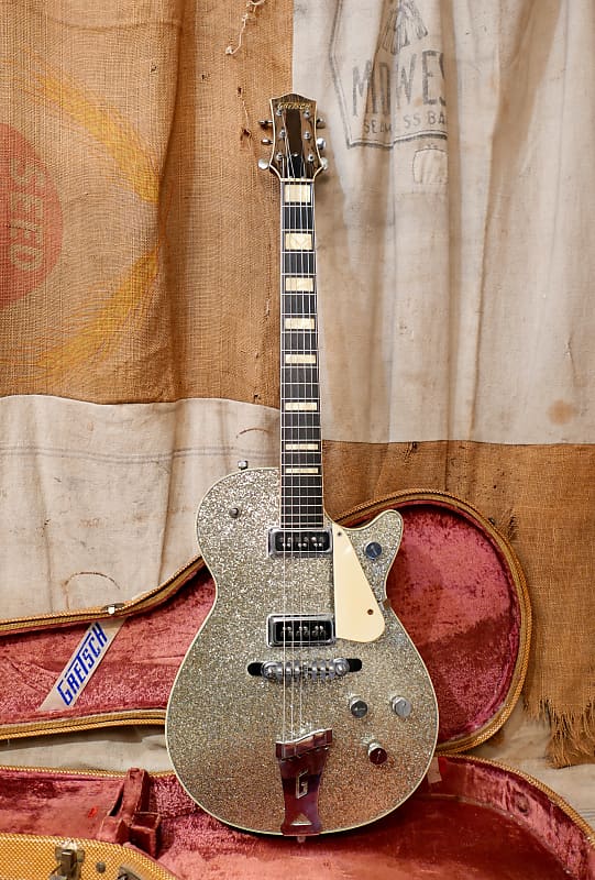 Gretsch 6129 Silver Jet 1955 - Silver Sparkle | Reverb
