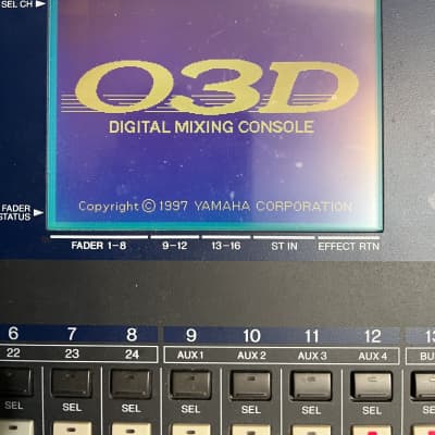 Yamaha 03d digital mixer with WORKING ADAT | Reverb