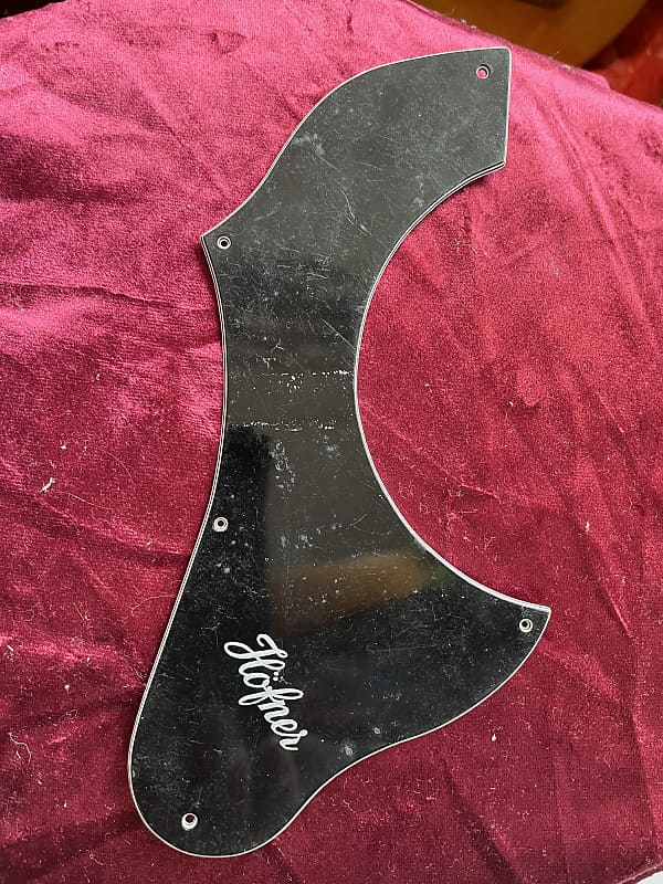 Hofner Pickguard 60-70's - Black | Reverb