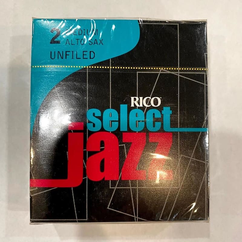 New Old Stock Rico Select Jazz Unfiled 2 Medium Alto | Reverb
