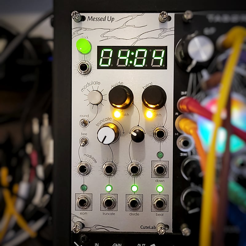 CuteLab Messed Up Clock Generator - Silver | Reverb