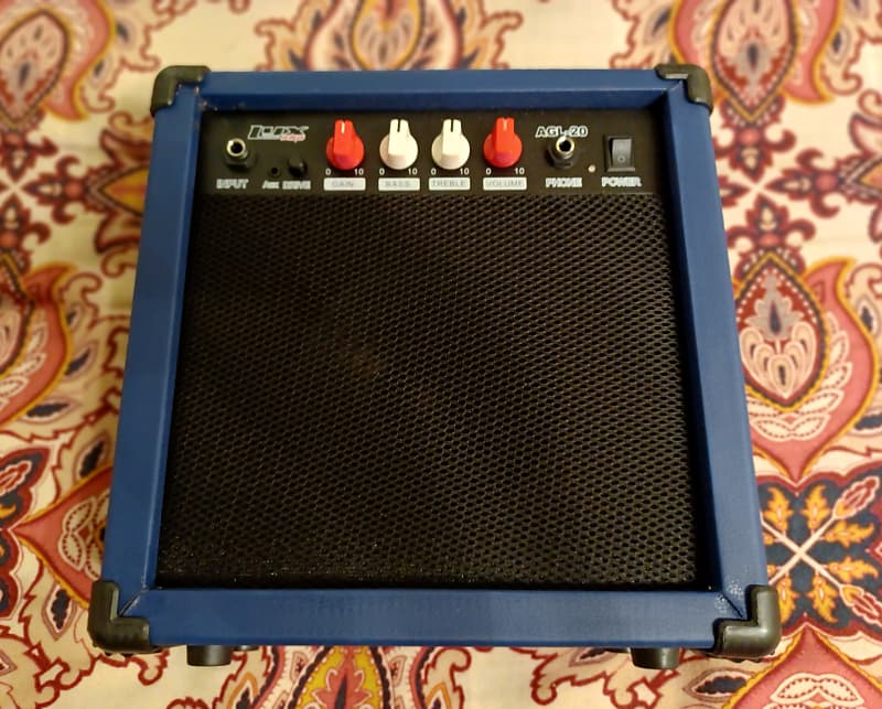 LyxPro AGL-20 20 Watt Guitar Amp, with Tuner & Strings | Reverb