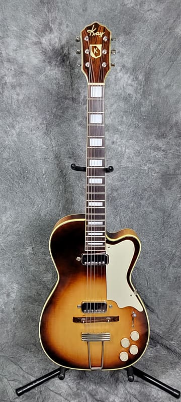 COLLECTOR GRADE!! 1955 Kay K172-S, Kay Pro Hollowbody | Reverb