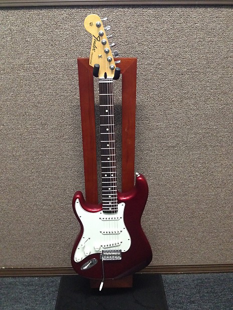 Fender Stratocaster 2014 Candy Apple Red Left Handed Made in | Reverb