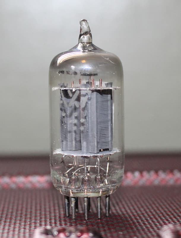 GE 12AX7 ECC83 LONG PLATE FOIL D GETR COPPER GRID POSTS | Reverb