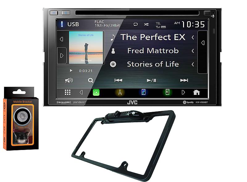 JVC KW-V850BT DVD receiver w/ integrated 6.8" | Reverb