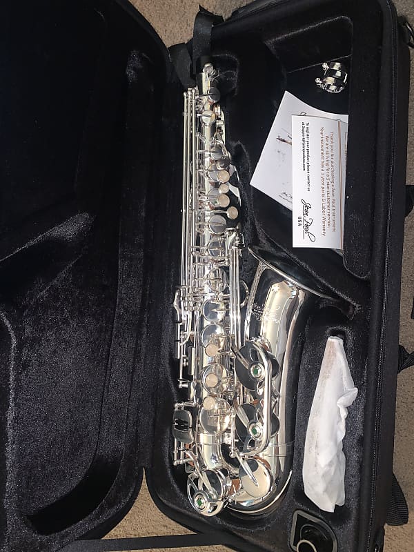 Jean Paul USA Intermediate Alto Sax 2022 Silver/Pearl | Reverb