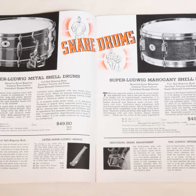 Ludwig Drum Catalogs / 1957 & 1960 | Reverb