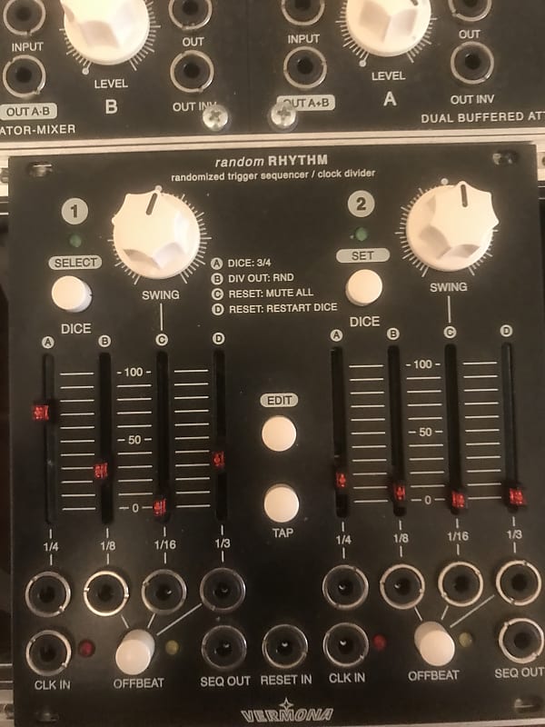 Vermona randomRHYTHM Random-Based Trigger Sequencer | Reverb