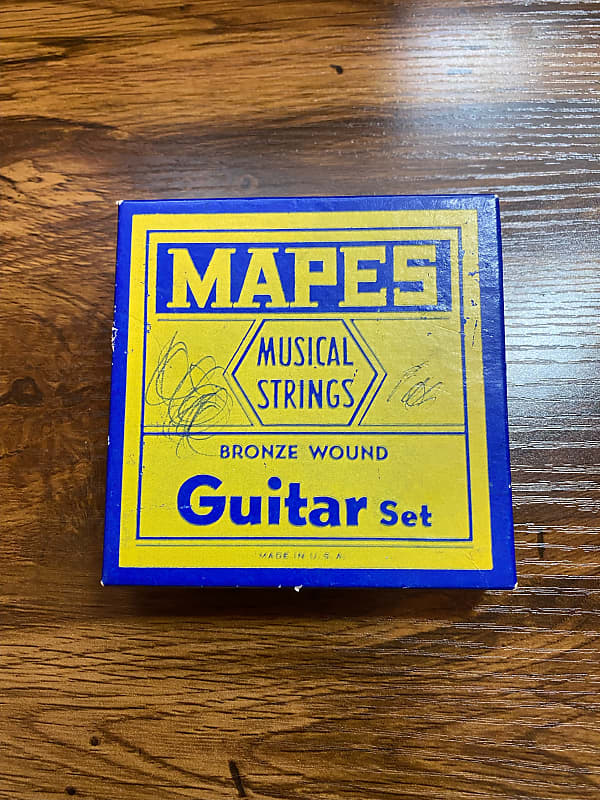 Mapes vintage guitar string set 50s 60s | Reverb