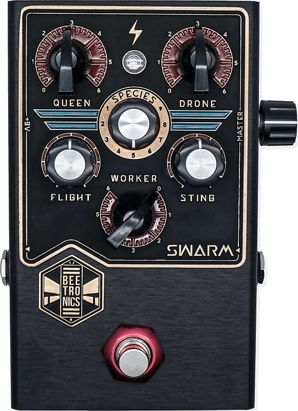 Beetronics Swarm Fuzz Harmonizer Pitch Shifter Effects Pedal | Reverb