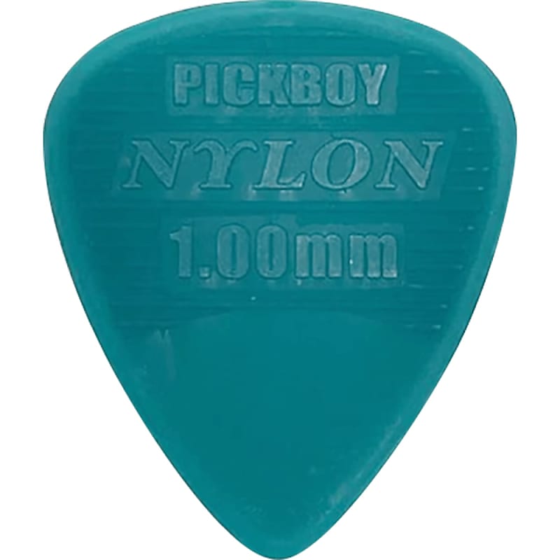 Pickboy Classic Nylon Guitar Picks - Turquoise, 10-pack - | Reverb