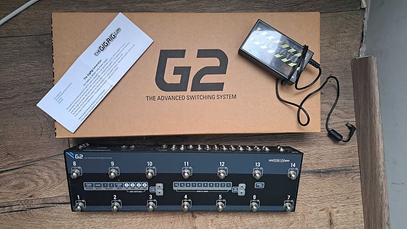 Gigrig G2 + Gigrig Generator Loop Switcher Looper Made In UK | Reverb