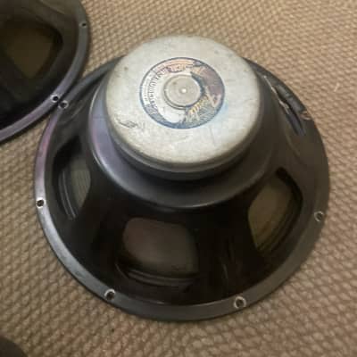 Fender 12 inch Speakers Silverface 8 ohm pair | Reverb
