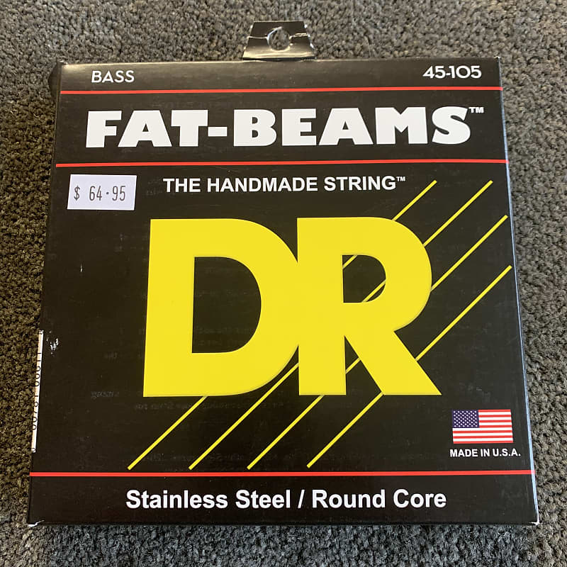 DR FAT-BEAMS Bass Strings 45-105 | Reverb Australia