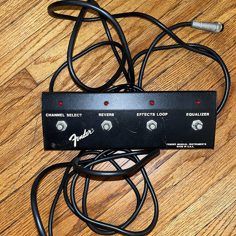 Fender 4-Button Footswitch for Showman, London Reverb, and | Reverb