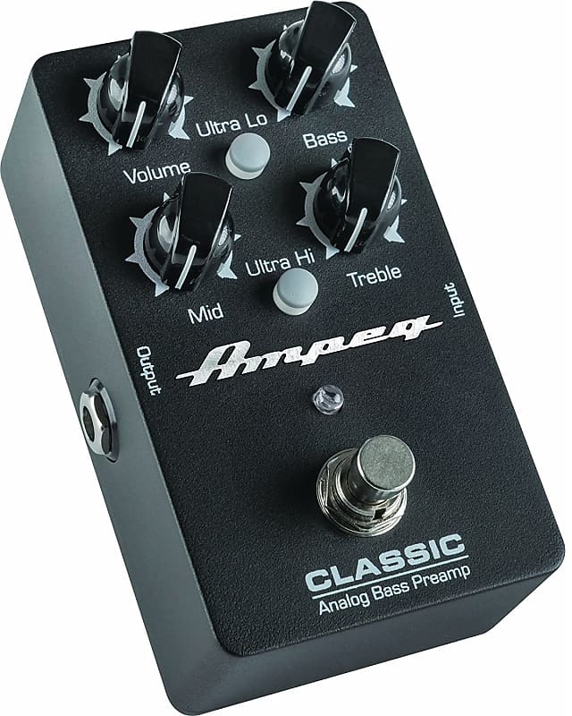 AMPEG CLASSIC ANALOG BASS PREAMP EFFETTO PREAMPLIFICATORE A | Reverb