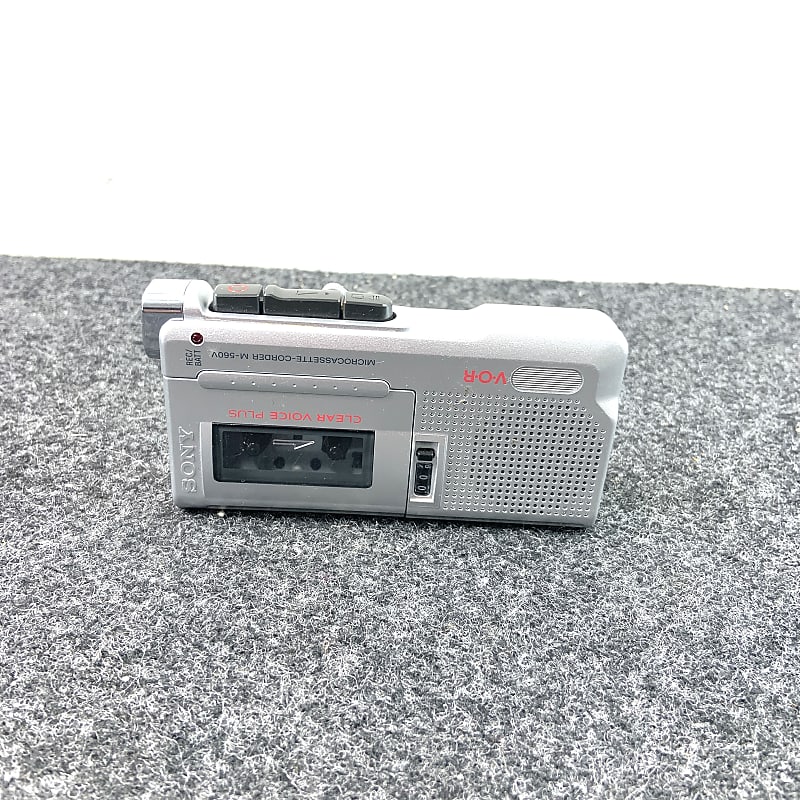 Sony M-560v Handheld Portable Microcassette Recorder | Reverb