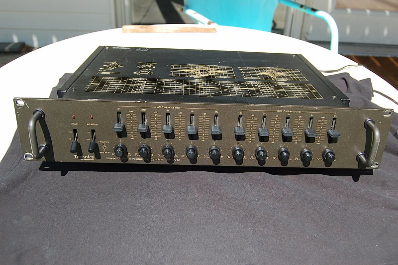 Technics SH-9010 Stereo Parametric-Graphic Equalizer - | Reverb