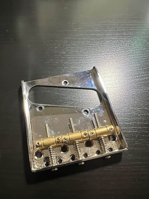 Vintage Ashtray Style Telecaster Bridge 2022 - Chrome | Reverb UK