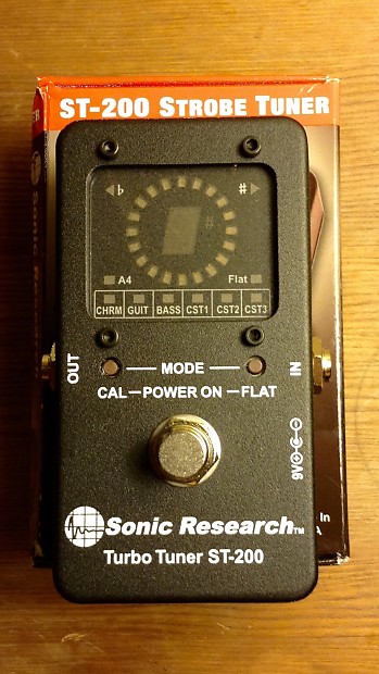Sonic Research Turbo Tuner ST-200 | Reverb