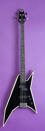 Dean Mach IV Blackie Lawless Bass 1984 Black | Reverb