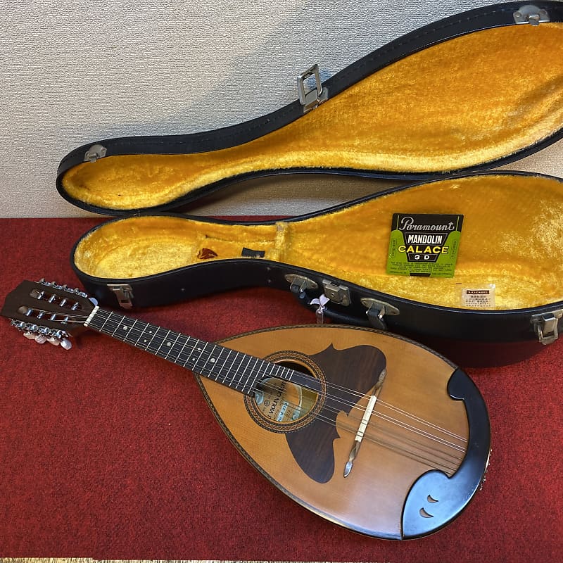 1974 Suzuki M-218 Bowl back Mandolin with original case, | Reverb
