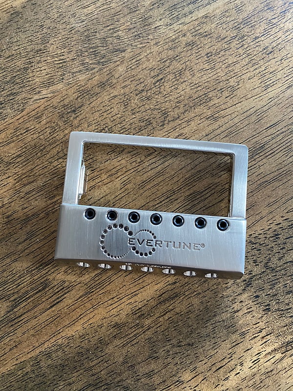 Evertune F7 Faceplate - Brushed Nickel | Reverb