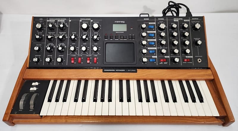 Moog Minimoog Voyager Performer Edition Analog Keyboard | Reverb
