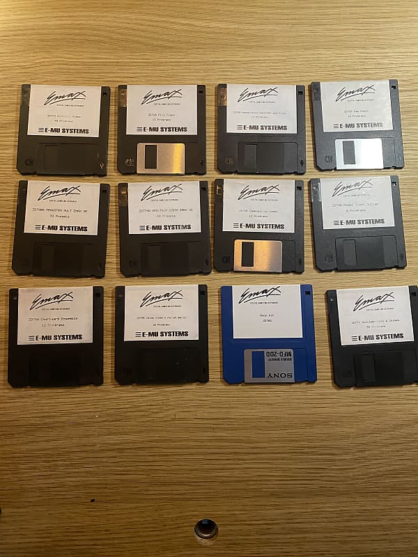 Emu Emax Sampler Library Disks | Reverb