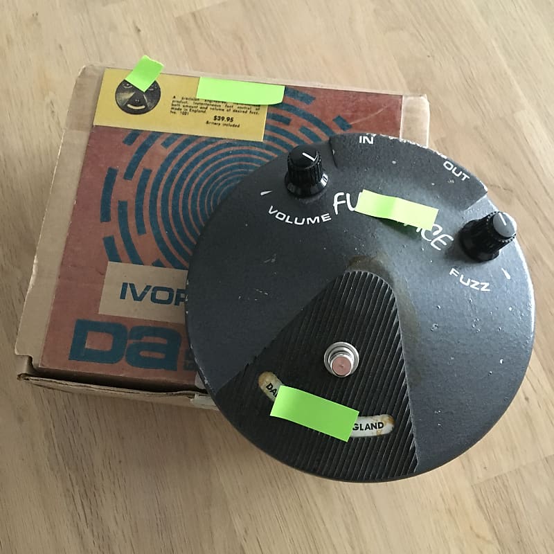 Dustin Francis IVOR 1968 Fuzz BC183 Black | Reverb