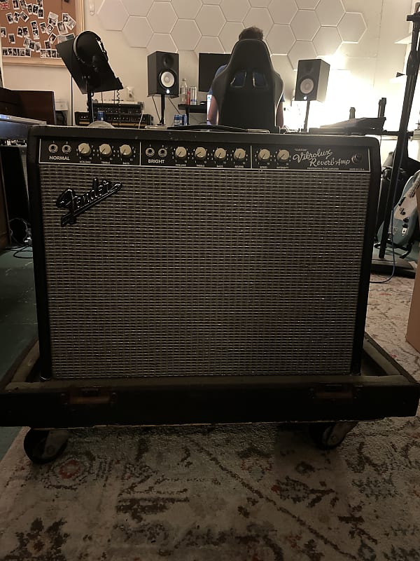 1997 Fender "Custom" Vibrolux Reverb 40-Watt 2x10" Guitar | Reverb