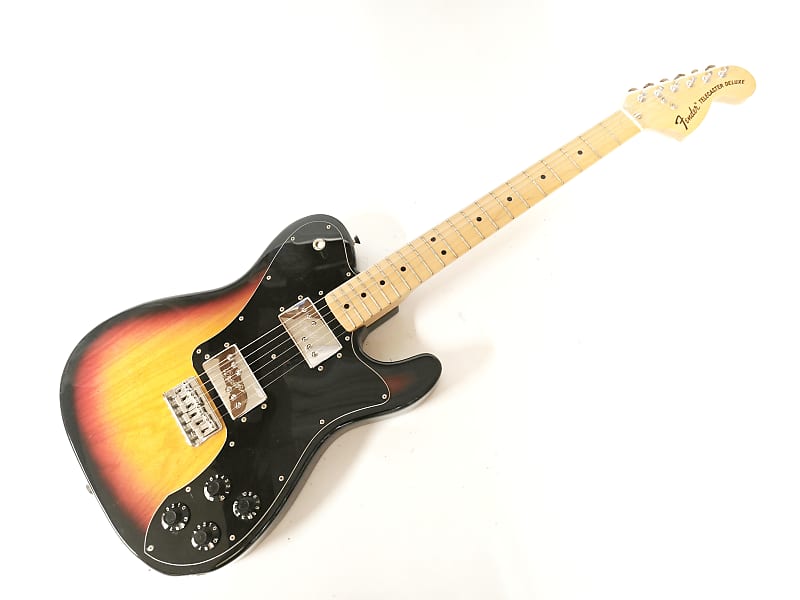 Fender Japan Telecaster Deluxe 3TS 3 Tone Sunburst Crafted | Reverb UK