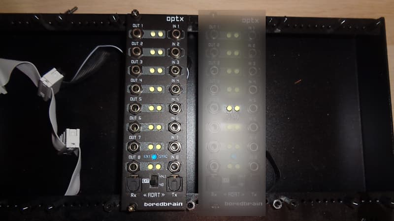 Boredbrain Music Optx Eurorack ADAT Lightpipe Interface | Reverb