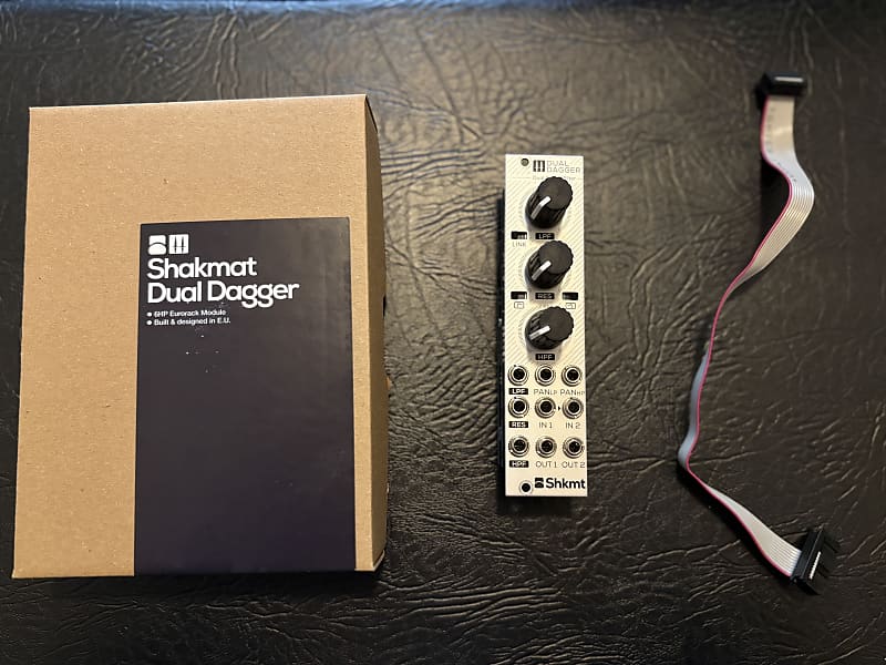 Shakmat Modular Dual Dagger Stereo Filter | Reverb