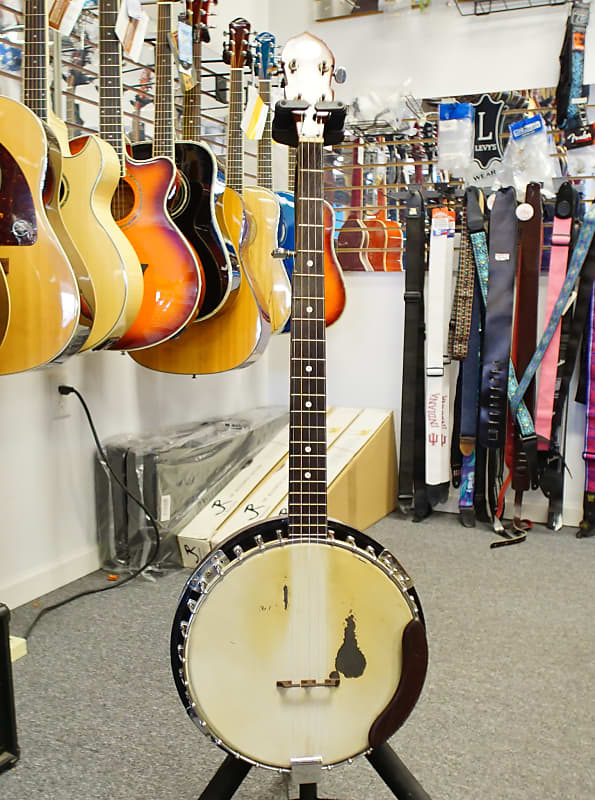 Kay 5 String Banjo Bicentennial Eagle 1976 - natural | Reverb