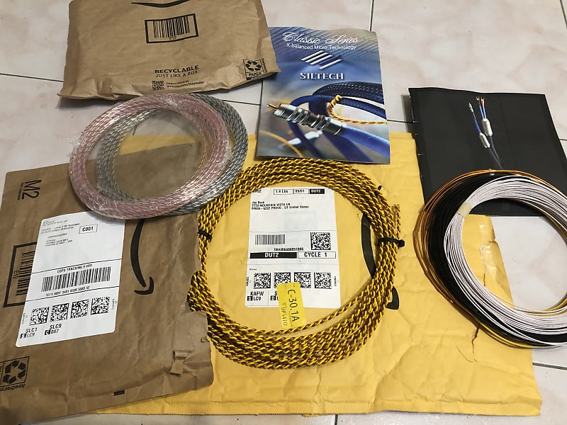 Siltech G5 classic top model SQ-110 mk2 bare wire 1m length | Reverb