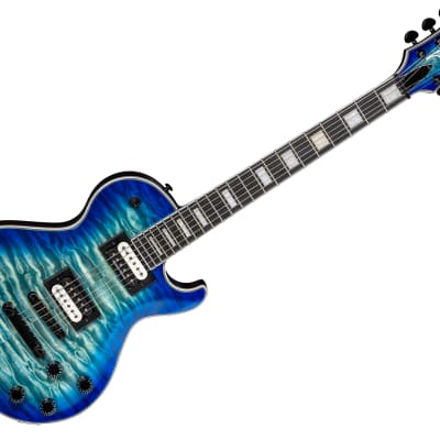 Dean Icon Select Flame Top Electric Guitar, Ocean Burst, ICON | Reverb