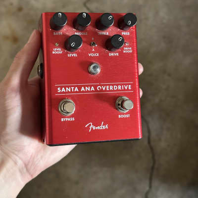Fender Santa Ana Overdrive 2018 - Present - Red | Reverb