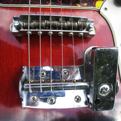 Splendor Guitar, 1960's, Japan, 3 Pu's, Cherryburst Finish | Reverb